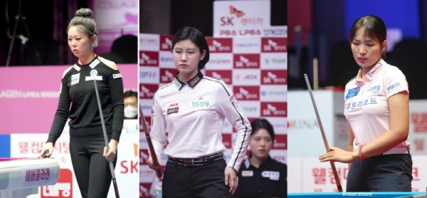 LPBA 16강 대진표 확정…김세연- 스롱 피아비, 김가영-이유주, 차유람-용현지 대결